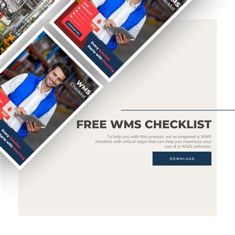 Wms Checklist Royal 4 Systems