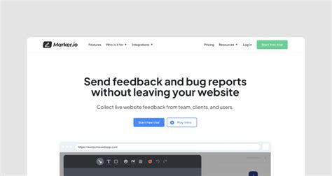 Visual Feedback Tools For Bug Tracking Design Reviews Markup Io