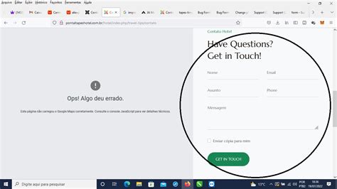 Bug Form Contact Support Central