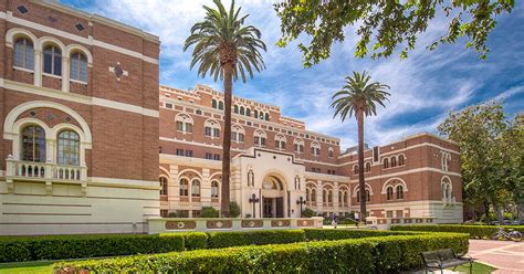 Usc Campus Map Mccarthy Quad