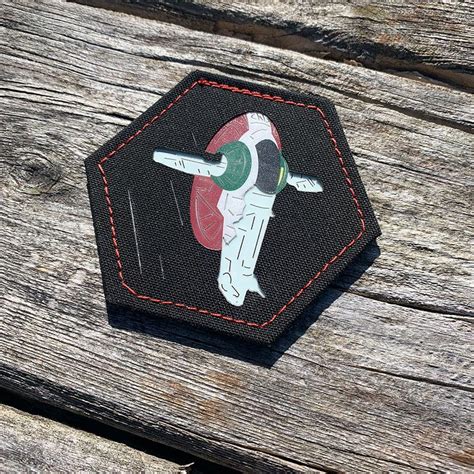 Slave One Limited Edition Laser Cut Patch Patchpanel