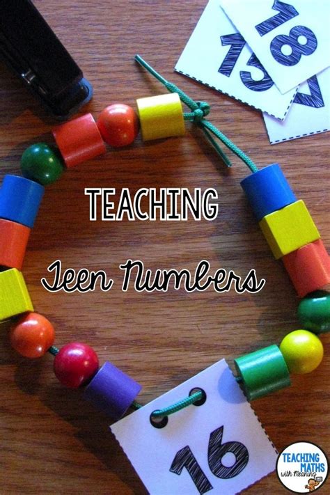 Composing And Decomposing Teen Numbers 11 To 20 Math Crafts Teaching