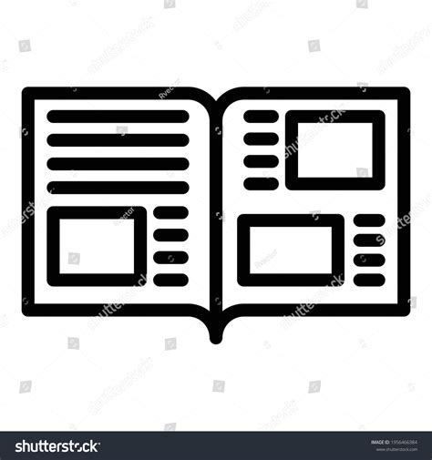Technical Data Icon Outline Technical Data Stock Vector Royalty Free Shutterstock