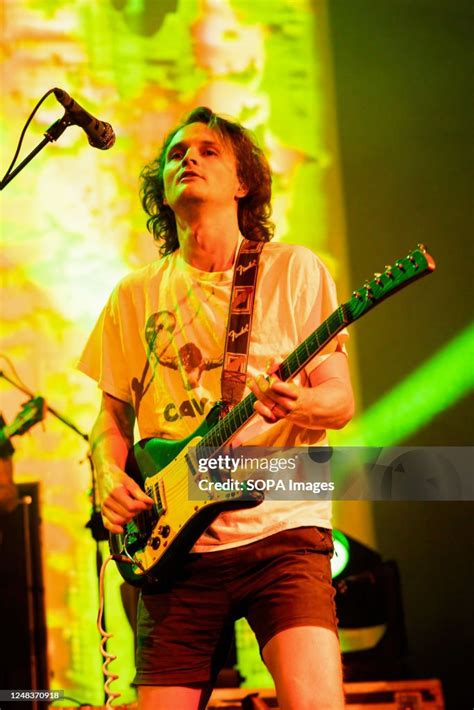 Stu Mackenzie Of King Gizzard And The Lizard Wizard Rock Band Performs