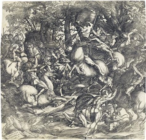 The Battle Of Naked Men Par Domenico Campagnola Sur Artnet