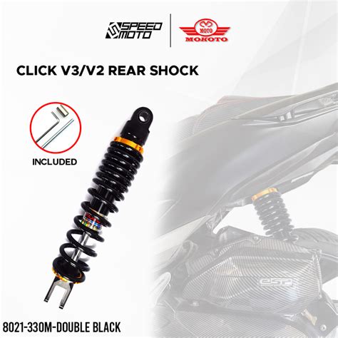 MOKOTO CLICK REAR SHOCK ABSORBER MM FOR HONDA CLICK V AND CLICK V MOTORCYCLE PC