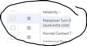 Oracle Apex Align Row Selector With Columns Having Large Value Oracle Forums