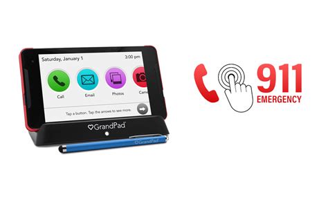 Grandpad Enhancing Safety And Support Announcing 911 Emergency