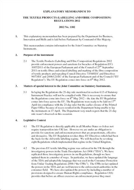 The Textile Products Labelling And Fibre Composition Regulations 2012