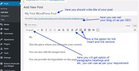 Wordpress Blog How To Make Your First Wordpress Blog Post A5theory