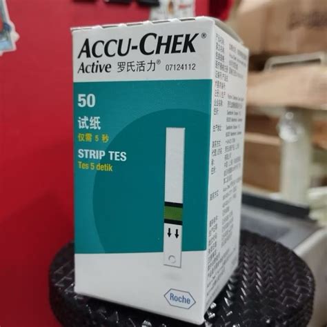 Jual Strip Accucheck Active Exp 102026 Blood Glucose Test Strip