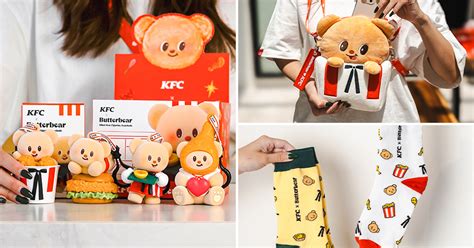 Kfc Spore To Launch Butterbear Collectibles With Blind Box Figurines