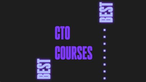 14 Best Cto Courses To Build New Skills In 2025