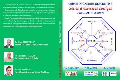 Pdf Chimie Organique Descriptive Séries Dexercices Corrigés