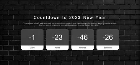 Github Afidyoga Countdown Timer Happy New Year