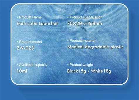 Mini Lube Launcher Anal Injection Sex Toy By Roomfun