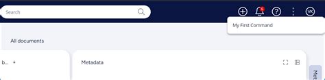 commands m files user interface extensibility framework