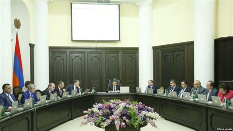 Gobierno De Armenia El Nuevo Gabinete No Tiene Casi Cambios Diario