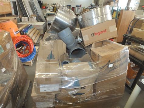 Pallet Of Assorted Pvc Pipe