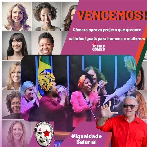Vitória das mulheres aprovado Projeto de Lei que garante igualdade
