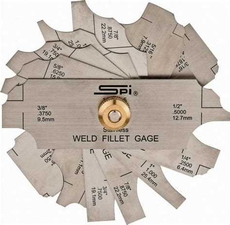 Spi Fillet Weld Gage 14 170 5 Penn Tool Co Inc