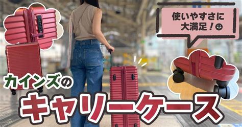 カインズのキャリーケースが海外旅行で大活躍だったので良さを熱弁させてほしい となりのカインズさん
