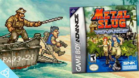 Metal Slug Advance Gba Gameplay Forgotten Games Youtube