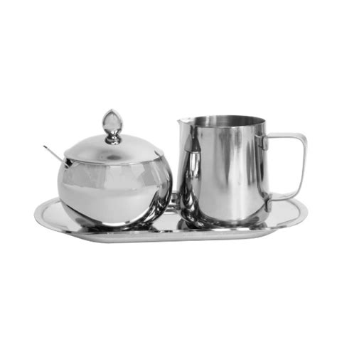 Set Servire Cafea 4 Piese Inox Kitchenshop