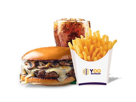 Mushroom Swiss Burger Sandwich Only Yoo Burger Ghana
