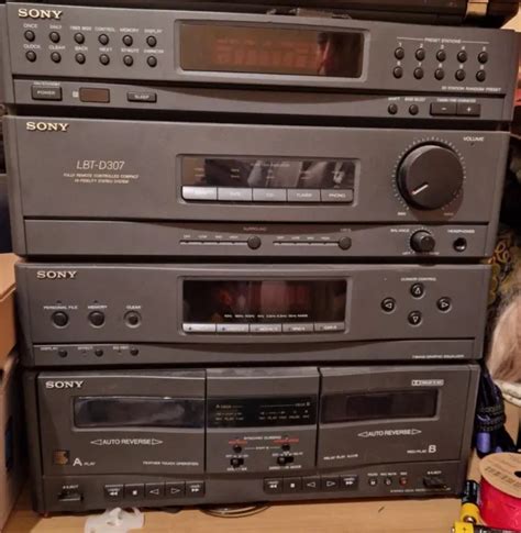 Sony Lbt D307 Stereo Verstärker Tuner Equalizer Midi System £6613