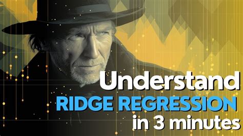 What Is Ridge Regression L2 In Machine Learning Youtube