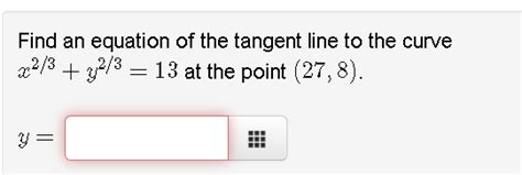 [University Calculus] Tried this question with implicit differentiation and I don't know where I ...