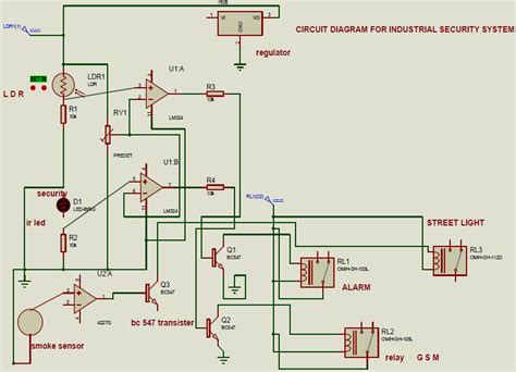 Design Of Industrial Automation Security System Using GSM