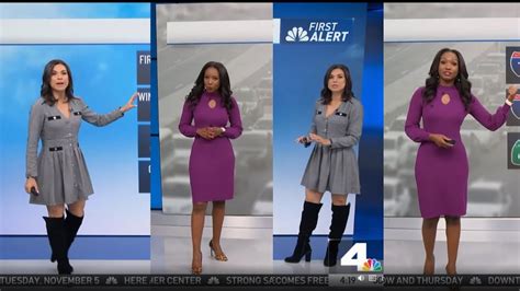 Belen De Leon And Robin Winston Weather And Traffic Clips For Nbc4 Los