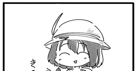 けものフレンズ けもフレ4コマその31「きゅうり」 パンズバンのマンガ 漫画 かばんちゃん サーバルちゃん Pixiv