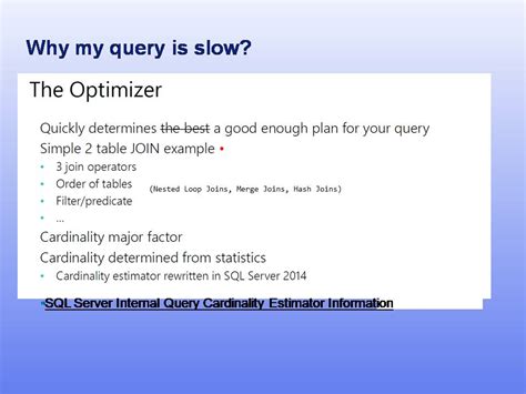 We Should Know Sql Database Performance Tuning Tips