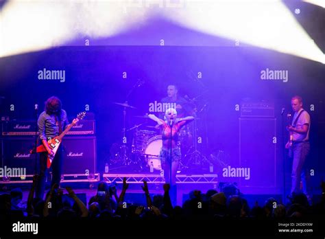 Reykjavik Iceland 03rd Nov 2022 Australian Punk Rock Band Amyl And