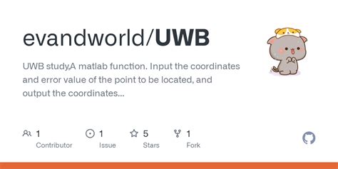 Github Evandworld Uwb Uwb Study A Matlab Function Input The