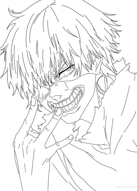 Disegni Da Colorare Tokyo Ghoul Wonder