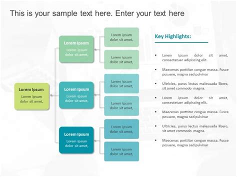 Mindmap Flowchart Options PowerPoint Template SlideUpLift