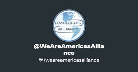 Weareamericasalliance Instagram Facebook Linktree