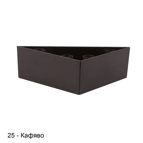 Стъпка ъглова PVC 75x75, H30 мм - Rosi.bg
