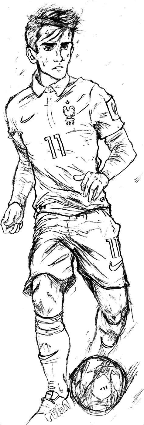 Простые Рисунки Футболистов Лучшая Фото Подборка