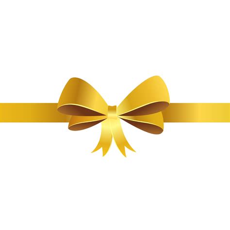 Gold Ribbon Knot 19773941 Png