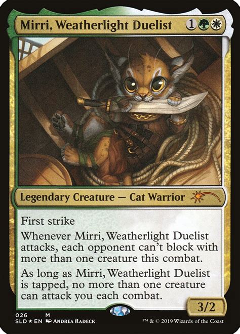 Mirri Weatherlight Duelist · Secret Lair Drop Sld 26 · Scryfall