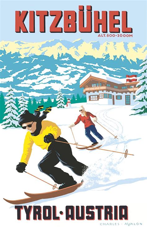 28 Best Lange Girls Ski Posters Through The Years Images On Pinterest