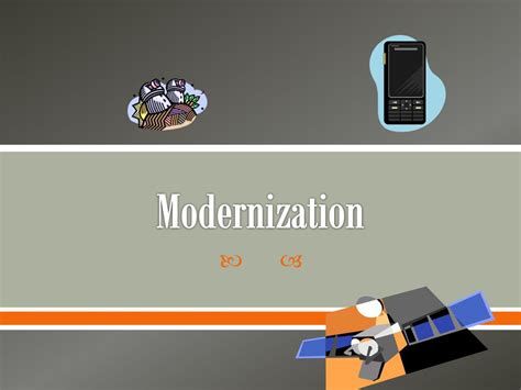 PPT Modernization PowerPoint Presentation Free Download ID