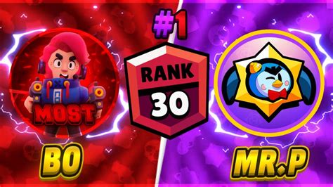 رانك 30 مع اليوتيوبرز 1 مستر مورتس Brawl Stars Youtube