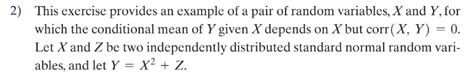 Solved This Exercise Provides An Example Of A Pair Of Random Chegg