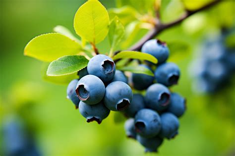 푸른 잎을 가진 나무 안에서 블루베리가 자라고 있다 말린 씨앗 블루베리 사람이 없다 배경 일러스트 및 사진 무료 다운로드 Pngtree